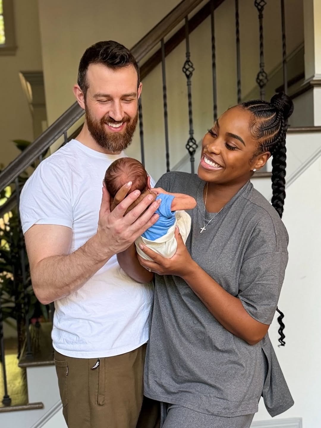 Love Is Blind's Lauren and Cameron Hamilton Welcome Baby Boy - Hype Hair